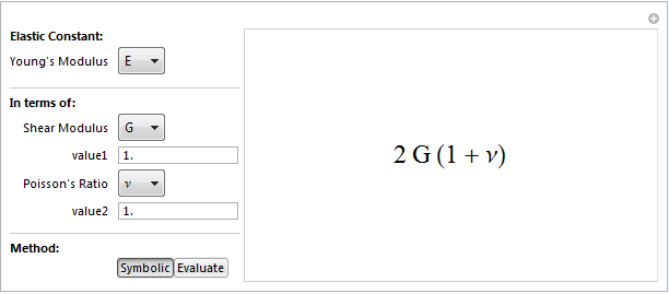 Elastic Constants Converter | University of Utah CSM Group